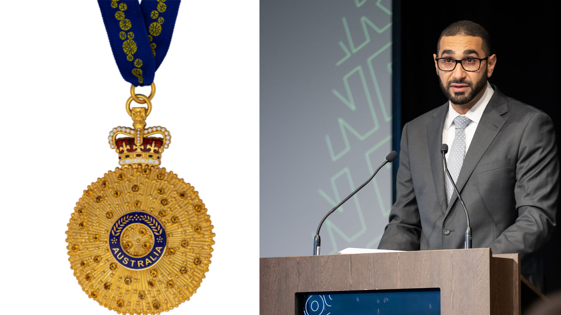 İmam Alaa'ya OAM ödülü - Dunya News